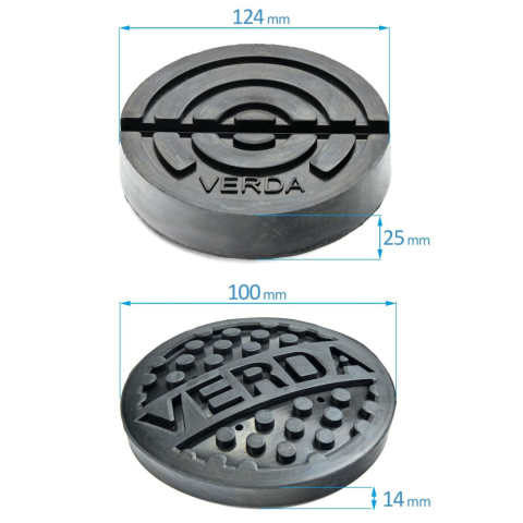 Verda Wagenheber 3t Rangierwagenheber 130 - 490 mm SN3027